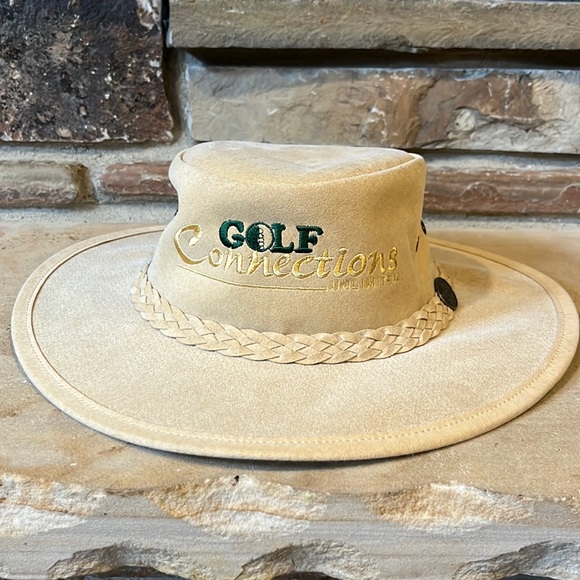 Vintage | Accessories | Vintage Outback Shade Felt Golf Connections ...